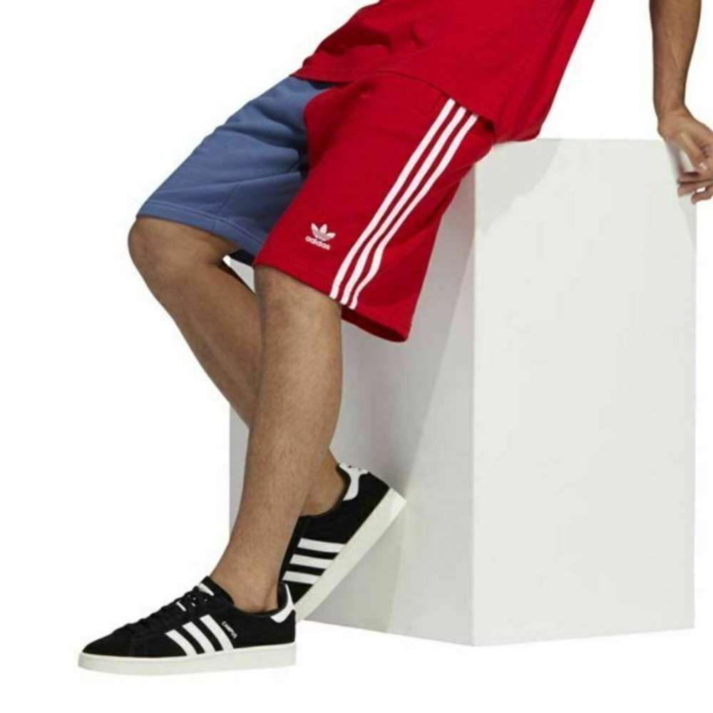 adidas Originals Men's Blocked 3 Stripes Trefoil Short – runnwalk