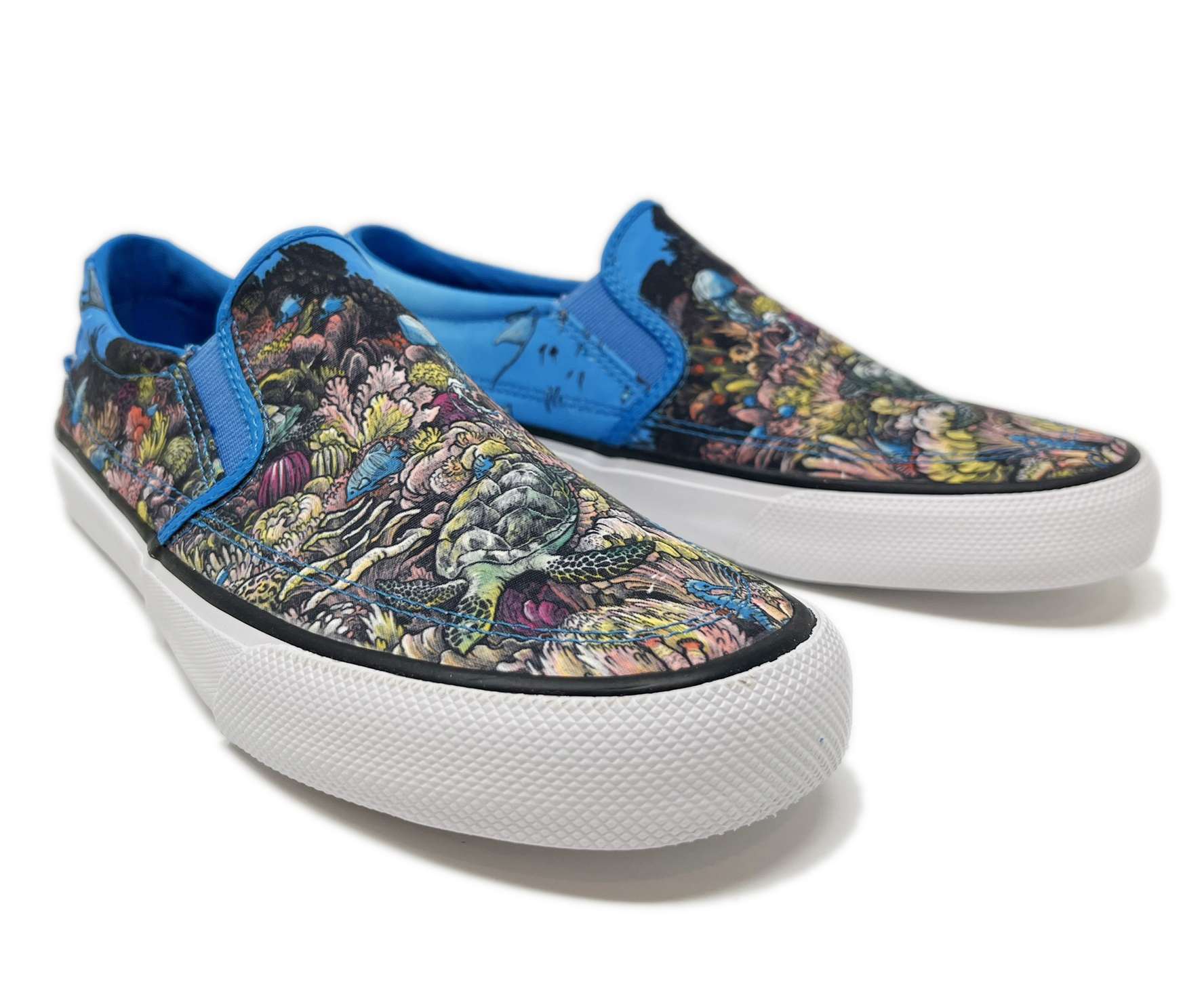 SPERRY MEN'S STRIPER KERBY ROSANES COLLABORATION - BLUE - LIMITED EDIT – runnwalk