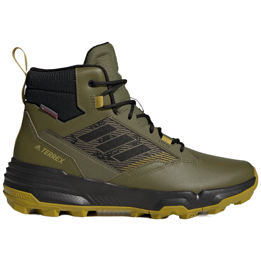 adidas Men's TERREX Unity Leather Mid COLD.RDY Hiking Boots – runnwalk