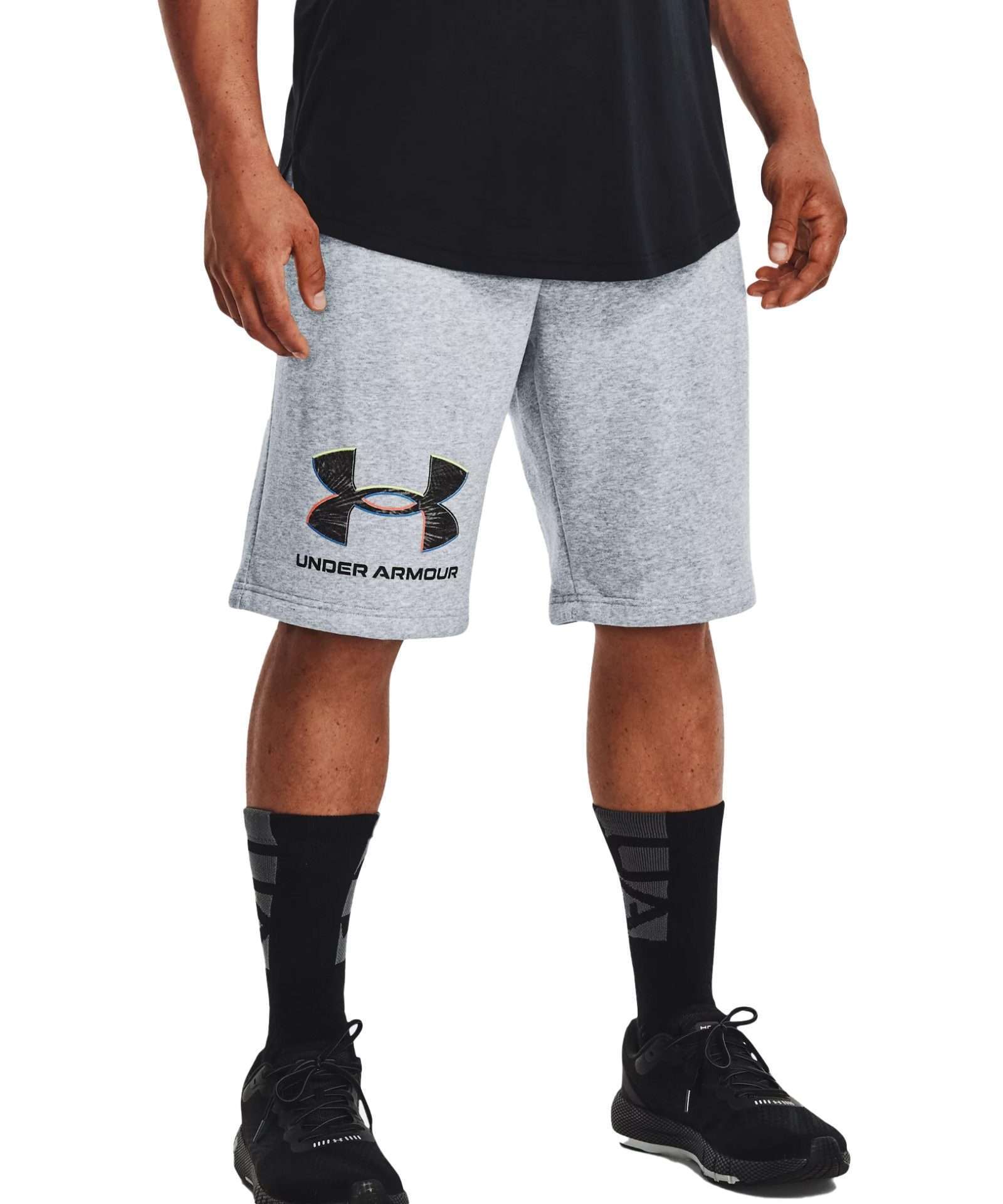 Under Armour Men's UA Rival Fleece Graphic Shorts – runnwalk