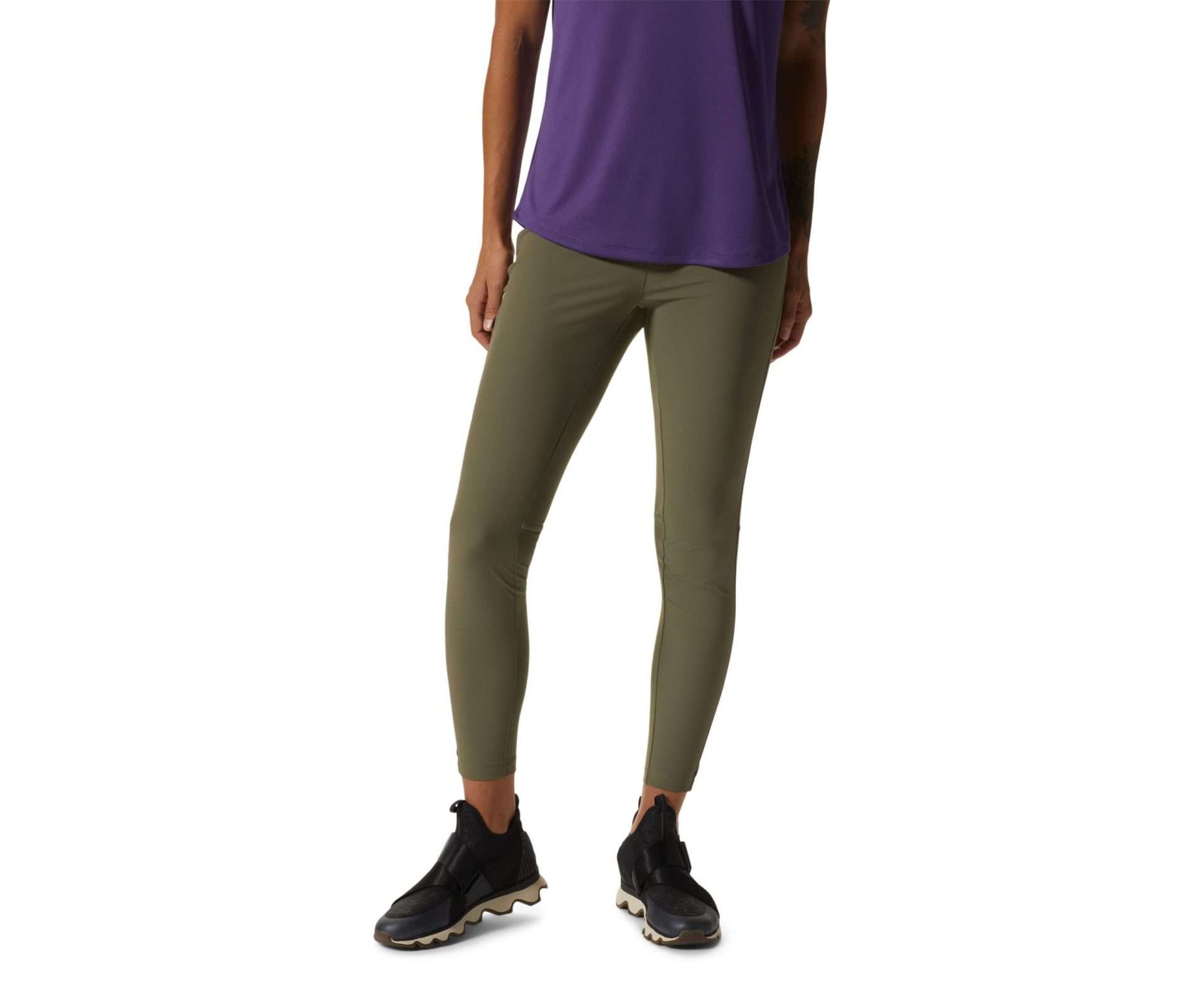Mountain Hardwear Women's Chockstone Tights - Stone Green – runnwalk