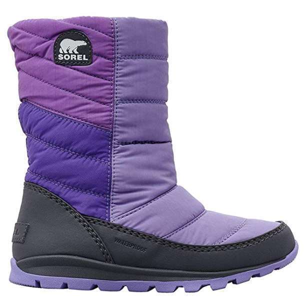 Sorel Youth Whitney High-Top Snow Boot (Paisley Purple) – runnwalk