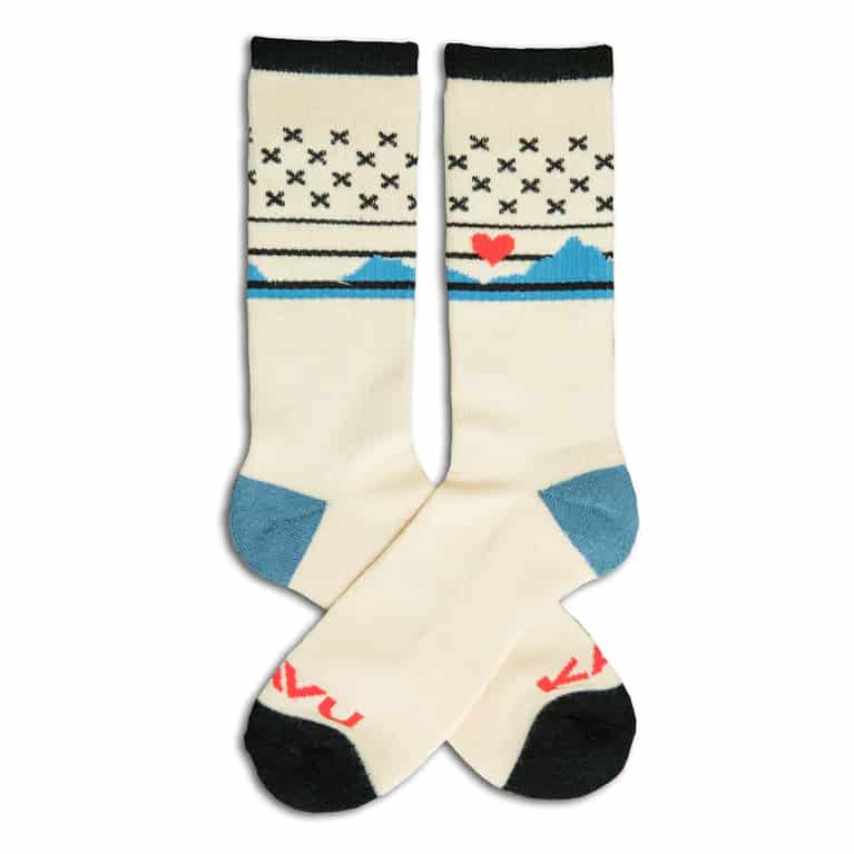 Kavu Unisex Moonwalk Socks - I Heart You – runnwalk